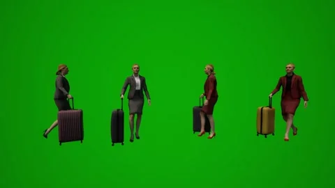 Animation of several European female mod... | Stock Video | Pond5