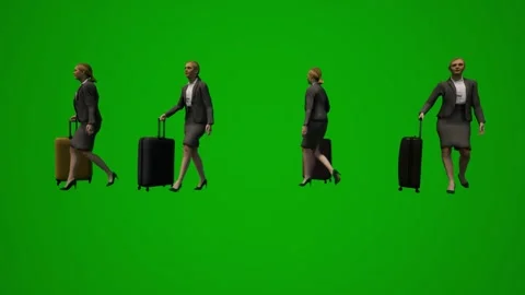 Animation of several European female mod... | Stock Video | Pond5