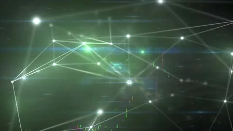 The animation shows different coloured l... | Stock Video | Pond5