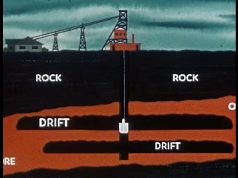 An animation shows mining and a mining e... | Stock Video | Pond5