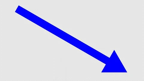 Arrow Downward Transparent Stock Videos – Royalty-Free HD & 4K Videos