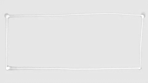 Animation of a simple doodle frame on a ... | Stock Video | Pond5