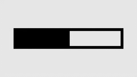 Animation of simple progress bar, loadin... | Stock Video | Pond5