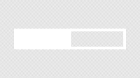 Animation of simple progress bar, loadin... | Stock Video | Pond5