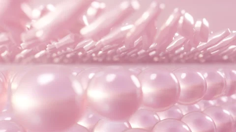 Animation of skin cells can tighten loos... | Stock Video | Pond5