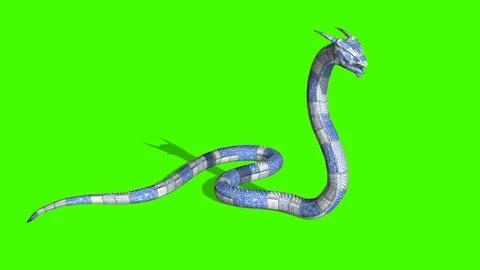 animation of Snake attack - Python Green... | Stock Video | Pond5