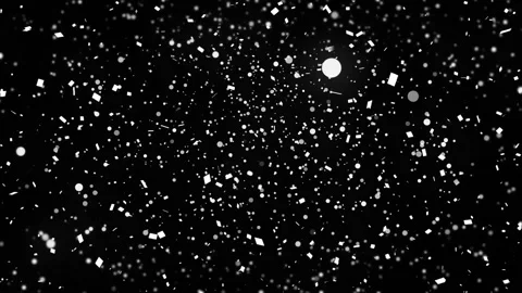 Animation of snow and dots falling over ... | Stock Video | Pond5