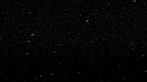 Animation of snow falling on black backg... | Stock Video | Pond5