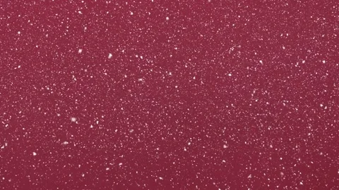 Animation of snow falling on red backgro... | Stock Video | Pond5