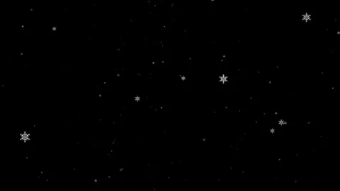 Animation of snow pattern from far view ... | Stock Video | Pond5