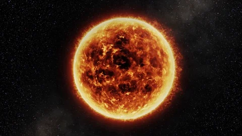 Animation of solar system flying from th... | Stock Video | Pond5