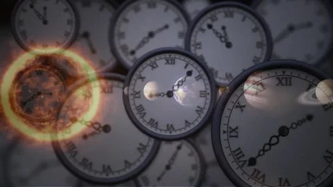 Animation of solar system, planets and s... | Stock Video | Pond5