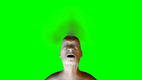 Animation of the soul leaving a dead bod... | Stock Video | Pond5