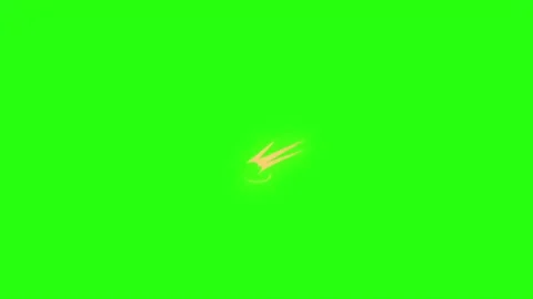 Animation spark effect on green screen b... | Stock Video | Pond5