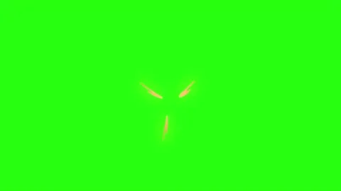 Animation spark effect on green screen b... | Stock Video | Pond5