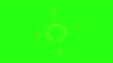 Animation spark effect on green screen b... | Stock Video | Pond5