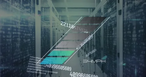 Animation of speedometer and numbers ove... | Stock Video | Pond5