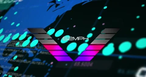 Animation of speedometer over world map ... | Stock Video | Pond5