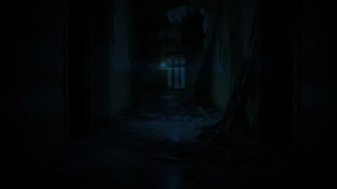 animation -Spooky space with low light .... | Stock Video | Pond5