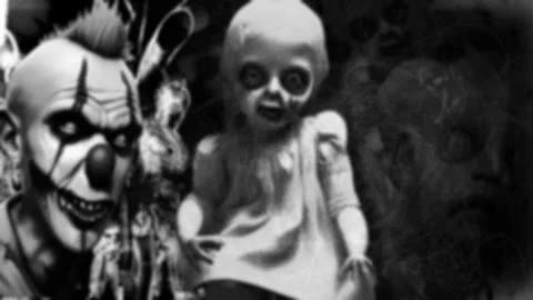 animation of spooky,creepy and scary vin... | Stock Video | Pond5