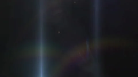 Animation of spotlight with lens flare a... | Stock Video | Pond5