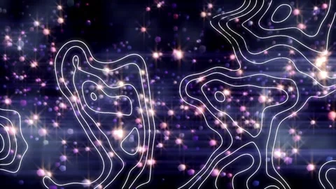 Animation of spots and shapes at christm... | Stock Video | Pond5