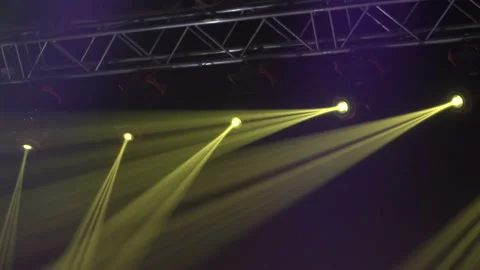 Animation of stage lights frame. Bright ... | Stock Video | Pond5