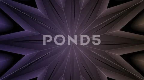 Animation with star pattern appearing in center. Design. Flashing star ...