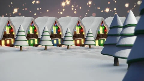 Animation of stars falling colorful ligh... | Stock Video | Pond5