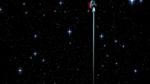 Animation of stars falling over micropho... | Stock Video | Pond5