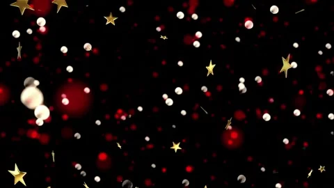 Animation of stars floating over light s... | Stock Video | Pond5