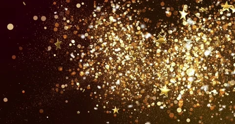 Animation of stars floating over light s... | Stock Video | Pond5