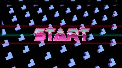 Animation of start in circle over black ... | Stock Video | Pond5