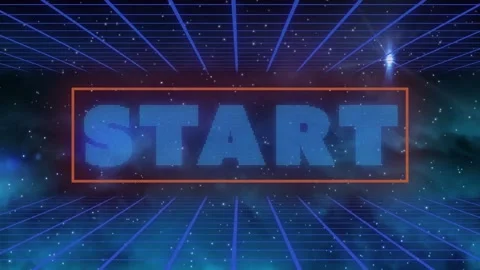 Animation of start on night sky and meta... | Stock Video | Pond5