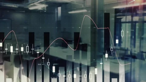 Animation of statistical data processing... | Stock Video | Pond5