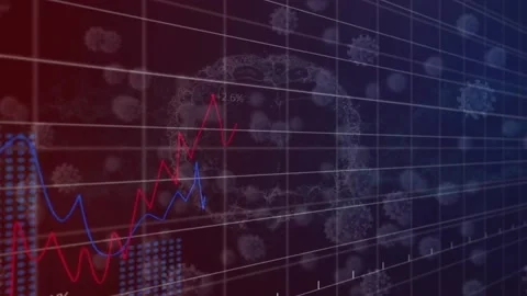 Animation of statistical data processing... | Stock Video | Pond5