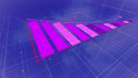 Animation of statistical data processing... | Stock Video | Pond5