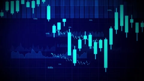 Animation of stock market display with g... | Stock Video | Pond5