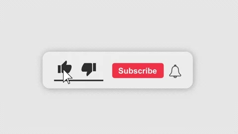 Animation of a Subscribe and Likes and N... | Stock Video | Pond5