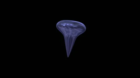 An animation of tear drop shape | Stock Video | Pond5