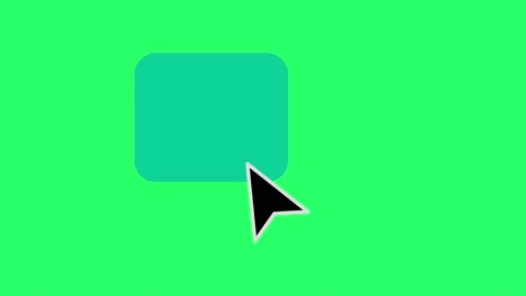 Animation text box with mouse cursor iso... | Stock Video | Pond5
