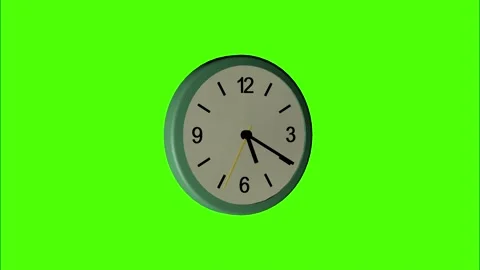 Animation of the time dial hours, minute... | Stock Video | Pond5