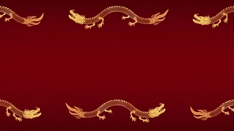 Animation of a traditional Chinese drago... | Stock Video | Pond5