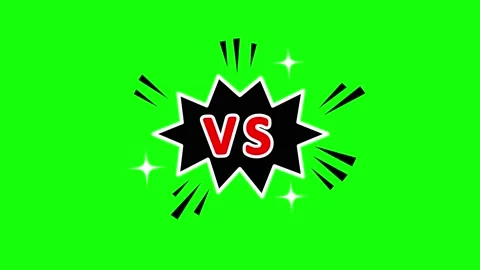 Animation Versus pop art style | Stock Video | Pond5