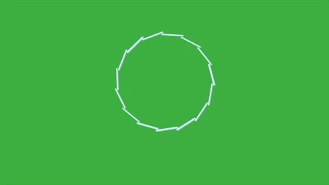 Circle Green Screen Stock Footage ~ Royalty Free Stock Videos | Pond5