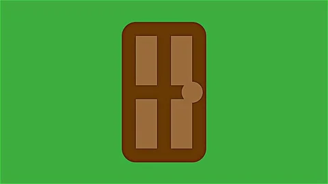 Animation video door sign on green scree... | Stock Video | Pond5