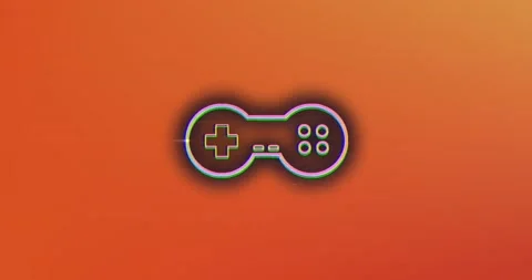 Animation of video game console with spo... | Stock Video | Pond5