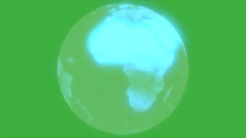 Hologram Earth Green Screen Stock Footage ~ Royalty Free Stock Videos ...