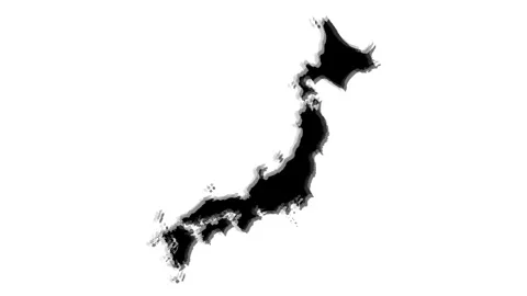Animation video of Japan map shaking dur... | Stock Video | Pond5