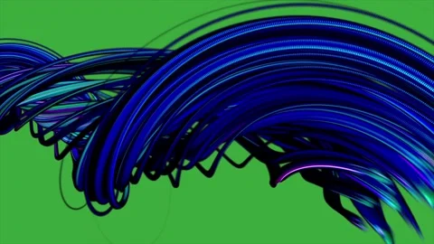 Animation video loop abstract cable line... | Stock Video | Pond5